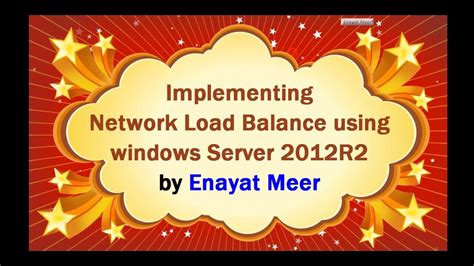 Network Load Balance Using Windows Server 2012r2 20412d M9 Youtube