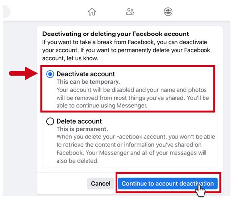 Facebook How To Delete Your Facebook Account Step By Step Instructions Optery
