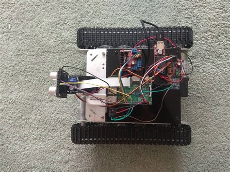 Robot Tank With Raspberry Pi And Intel Neural Computer Stick 2 By