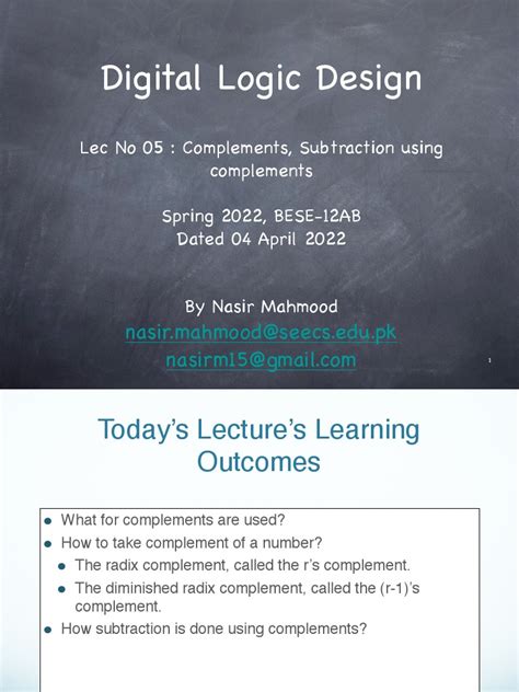05 Cald Lec 05 Complements Dated 04 Apr 2022 Lecture Slides Pdf