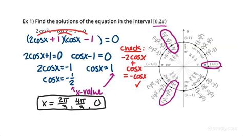 Solving Trig Equations In A Given Interval Tessshebaylo