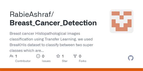 Github Rabieashraf Breast Cancer Detection Breast Cancer Histopathological Images