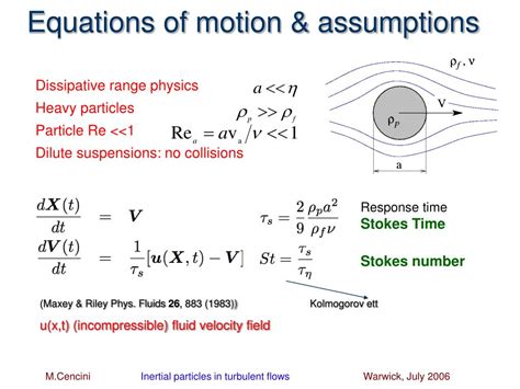 ppt inertial particles in turbulence powerpoint presentation free