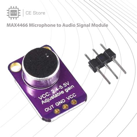 MAX Microphone To Audio Signal Module CE Store