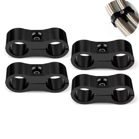 Step Sized Show Polished Billet Aluminum Dual Hose 45 Off