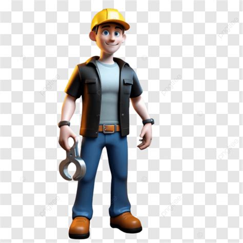 3차원 만화 노동자 공구 상자 도구 상자가 있는 3d 캐릭터 도구 Png 일러스트 및 이미지 에 대한 무료 다운로드 Pngtree