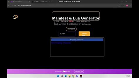 New Manifestandlua Generator For Steamtools Working😍 Youtube