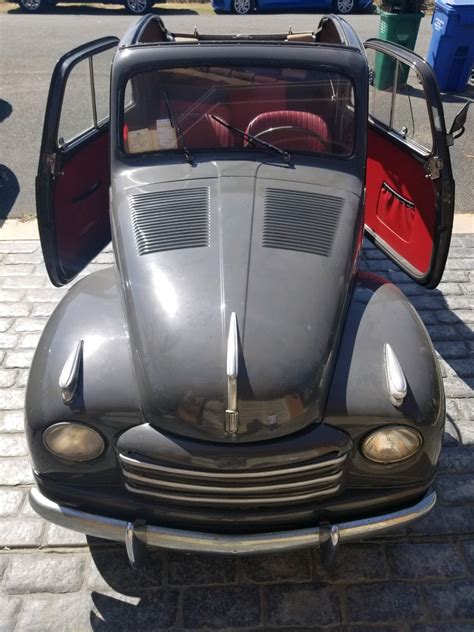 1953 Fiat Topolino 500 C Convertible With Suicide Doors For Sale