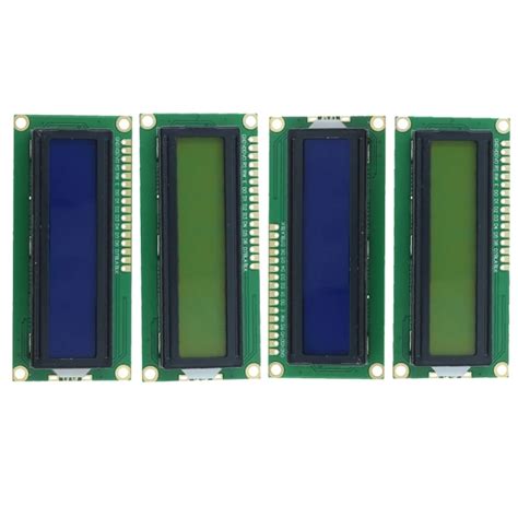 Lcd1602 1602 Lcd Module 5v Hd44780 Liquid Crystal Display Module Blue