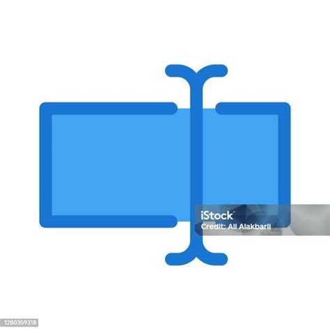 Text Selection Cursor Icon Vector Illustration Text Pointer Text Editor