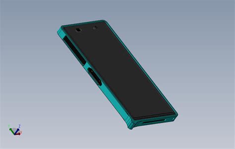 索尼XperiZ1 SOLIDWORKS 2015 模型图纸免费下载 懒石网