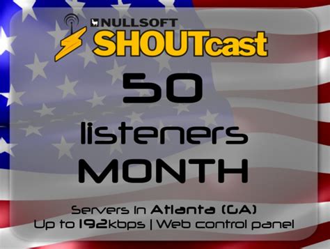 second life marketplace shoutcast stream server 50 listeners up