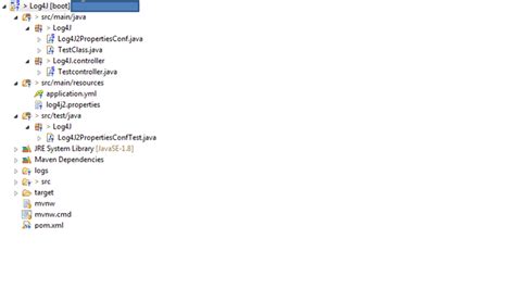 Log4J Not Working Properly With Spring Boot Mvc Api Stack Overflow