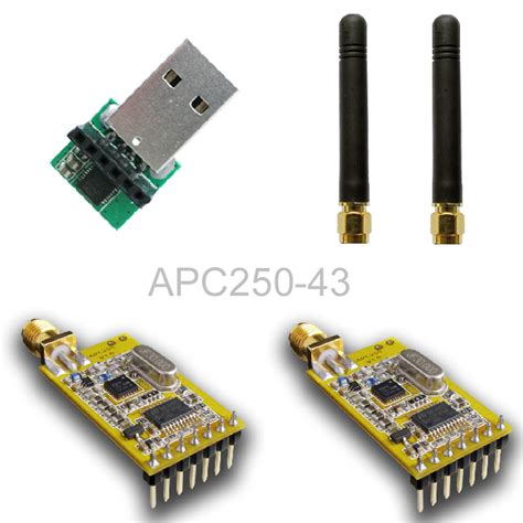 Купить Серия arduino arduino推荐si4432无线模块apc250 si446x 带usb套装 包邮仅售200