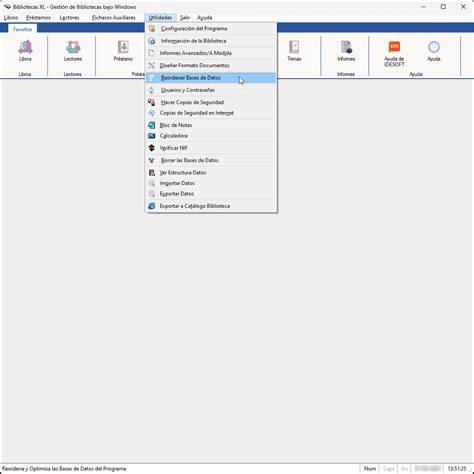 Reordenar Bases De Datos
