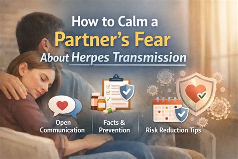 How To Calm A Partners Fear About Herpes Transmission