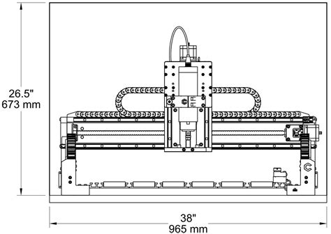 Carbide 3d Shapeoko 5 Pro 2x2 Cnc Router W Compact Router Robotshop