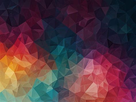A Colorful Abstract Background With A Geometric Pattern Of Triangles Premium Ai Generated Image