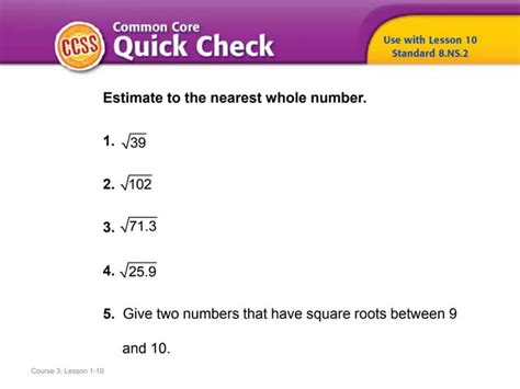7 Lesson 41 Terminating And Repeating Decimals Pptx