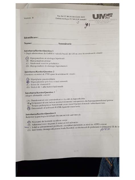 Examen Curs 2020 Vara Pdf