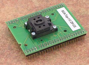 BGA Top ZIF CS Programming Programmer Adapter Socket Converter Package BGA Elnec