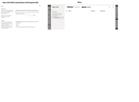 Different Experience For Copy In Sharepoint Software And Applications Spiceworks Community