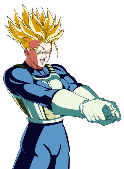 Trunks Ssj Saiyan Armor Render 2 [dokkan Battle] By Maxiuchiha22 On