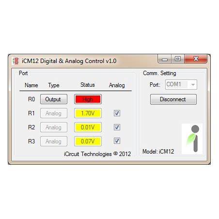 Software 01 IoControl Digital Control Analog Reading