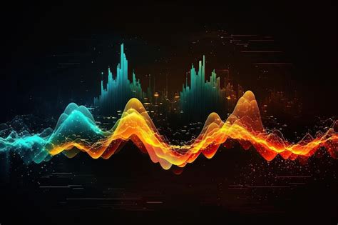 Premium Photo Abstract Sound Waves Frequency Audio Waveform Music