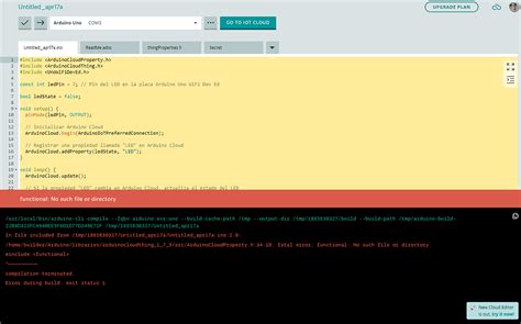 Error Arduino Cloud Send Data Español Arduino Forum
