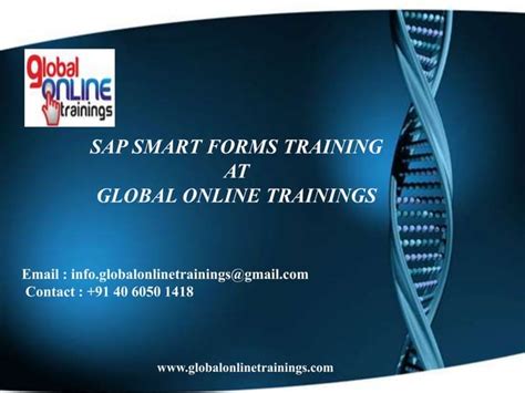 Smartforms Training Sap Smart Forms Online Training Pptx