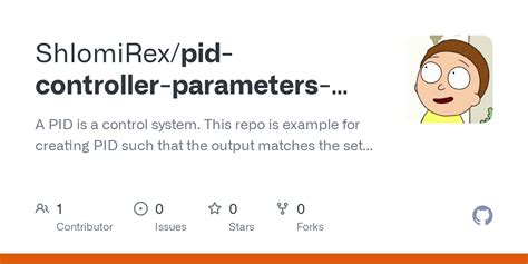 GitHub ShlomiRex Pid Controller Parameters Tuning A PID Is A Control System This Repo Is
