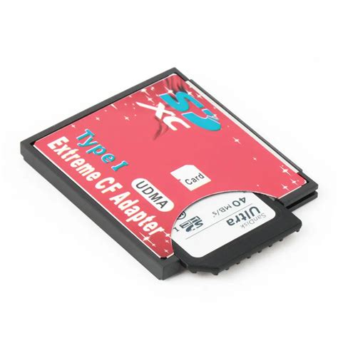 Extreme Micro SD Card To CF Adapter Converter