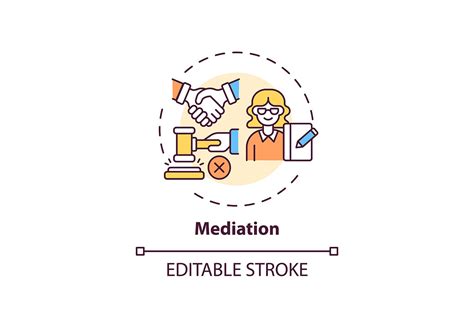 Mediation Concept Icon Graphic By Img Visuals Icons · Creative Fabrica