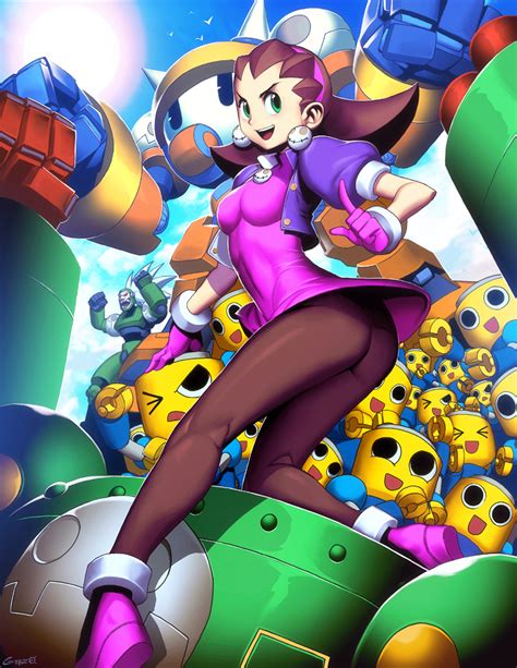 Mega Man Legends Roll Caskett By Genzoman On Deviantart