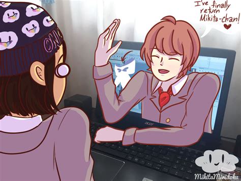 Moniko Monika Genderbend Ddlc By Mikitamiridoka On Deviantart