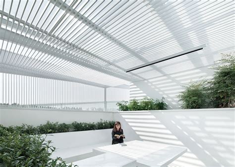 Remix Studios Shunyi House Extension Has Louvred Cladding