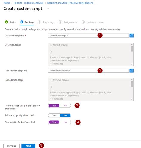 intune proactive remediation detect and remove drawio thiago beier🍁