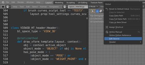 Adding Buttons To Blender Areas Header