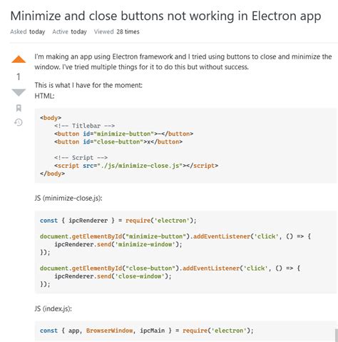 Questions68217009minimize And Close Buttons Not Working In Electron
