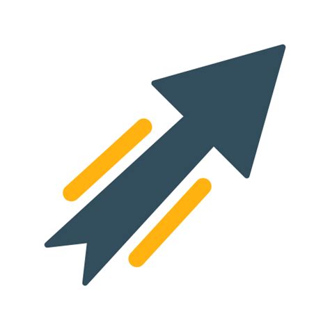 Up Right Arrow Free Arrows Icons