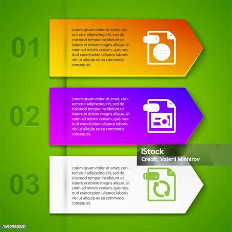 Setel Baris Dokumen File Html Bmp  Dan Mp3 Template Infografis
