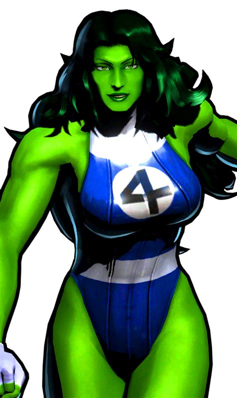 Fantastic Four She Hulk By Shinrider On Deviantart
