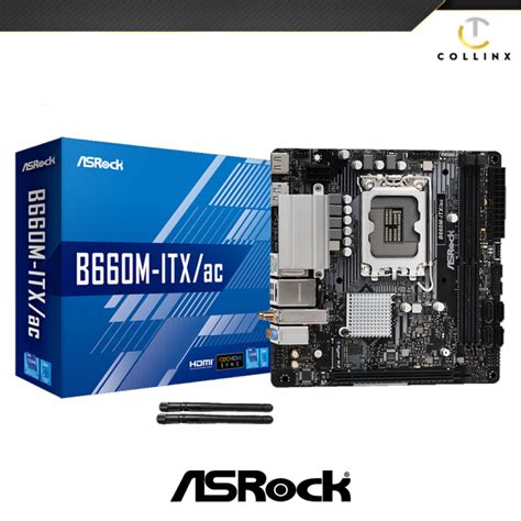 Asrock B M Itx Ac Motherboard Digi Power Polychrome Rgb High Speed M Solution Intel