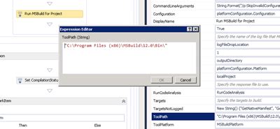 Update MSBuild Toolpath In TFS Build Process Template Into ALM With TFS VSTS