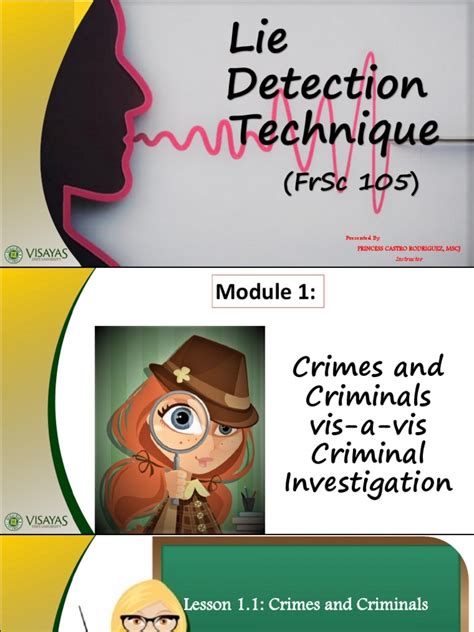 module i polygraphy pdf forensic science crimes