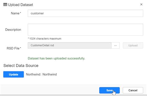 Explains About Dataset Management Bold Reports Cloud