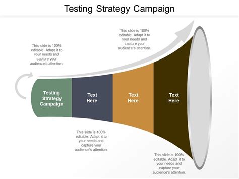 testing strategy campaign ppt powerpoint presentation infographic