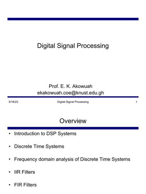 dsp intro pdf sampling signal processing digital signal processing