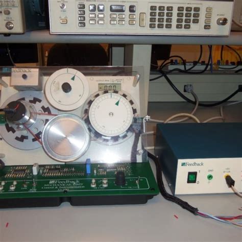 Servo Mechanism Plant With Power Supply Download Scientific Diagram